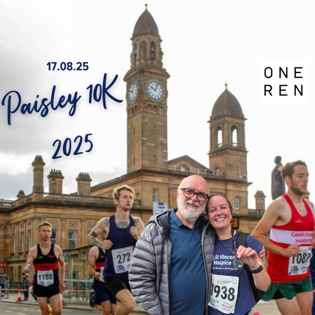 Paisley 10k August 2025 - St Vincents Hospice